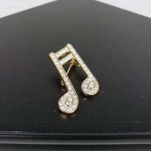 Jewelry | Music Note Gold Plated Pin | Poshmark